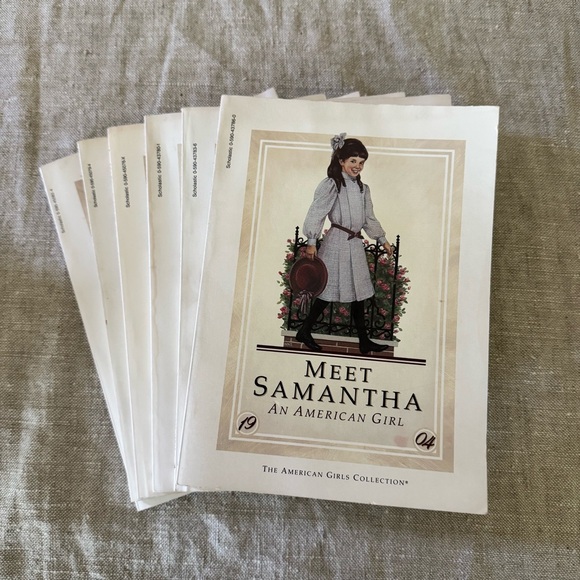 American Girl | Other | 986 American Girl Samantha Six Book Set | Poshmark